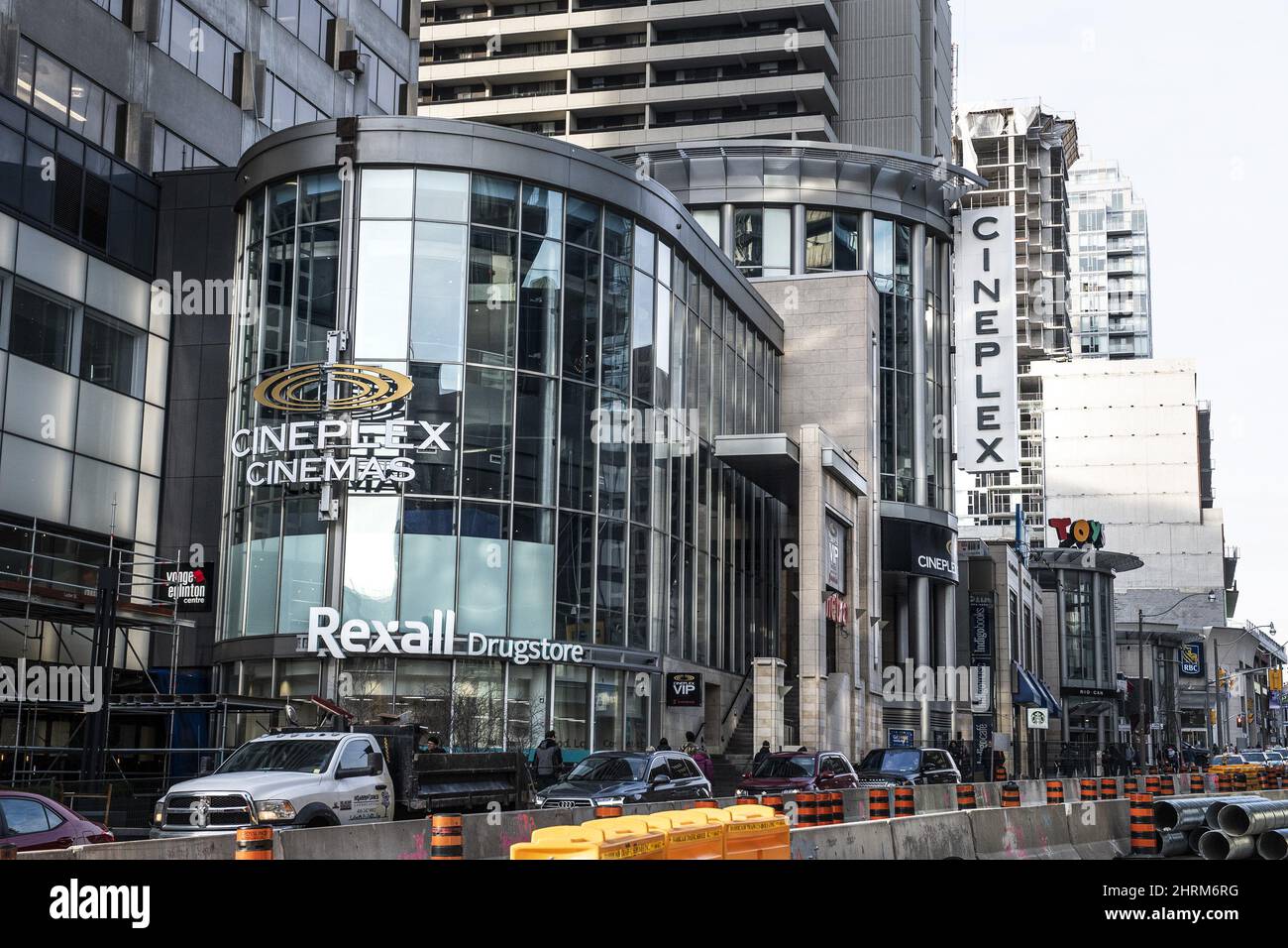Cineplex Odeon Theater at Yonge and Eglinton in Toronto on Monday ...