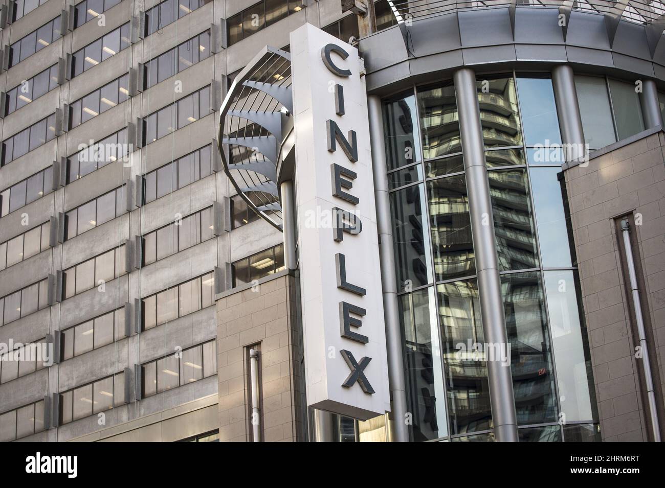 Cineplex Odeon Theater at Yonge and Eglinton in Toronto on Monday ...