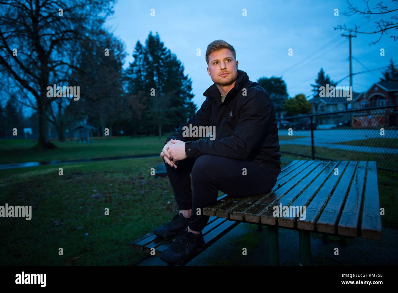 Russell Purdy, 33, who suffered from addictions for years before going ...