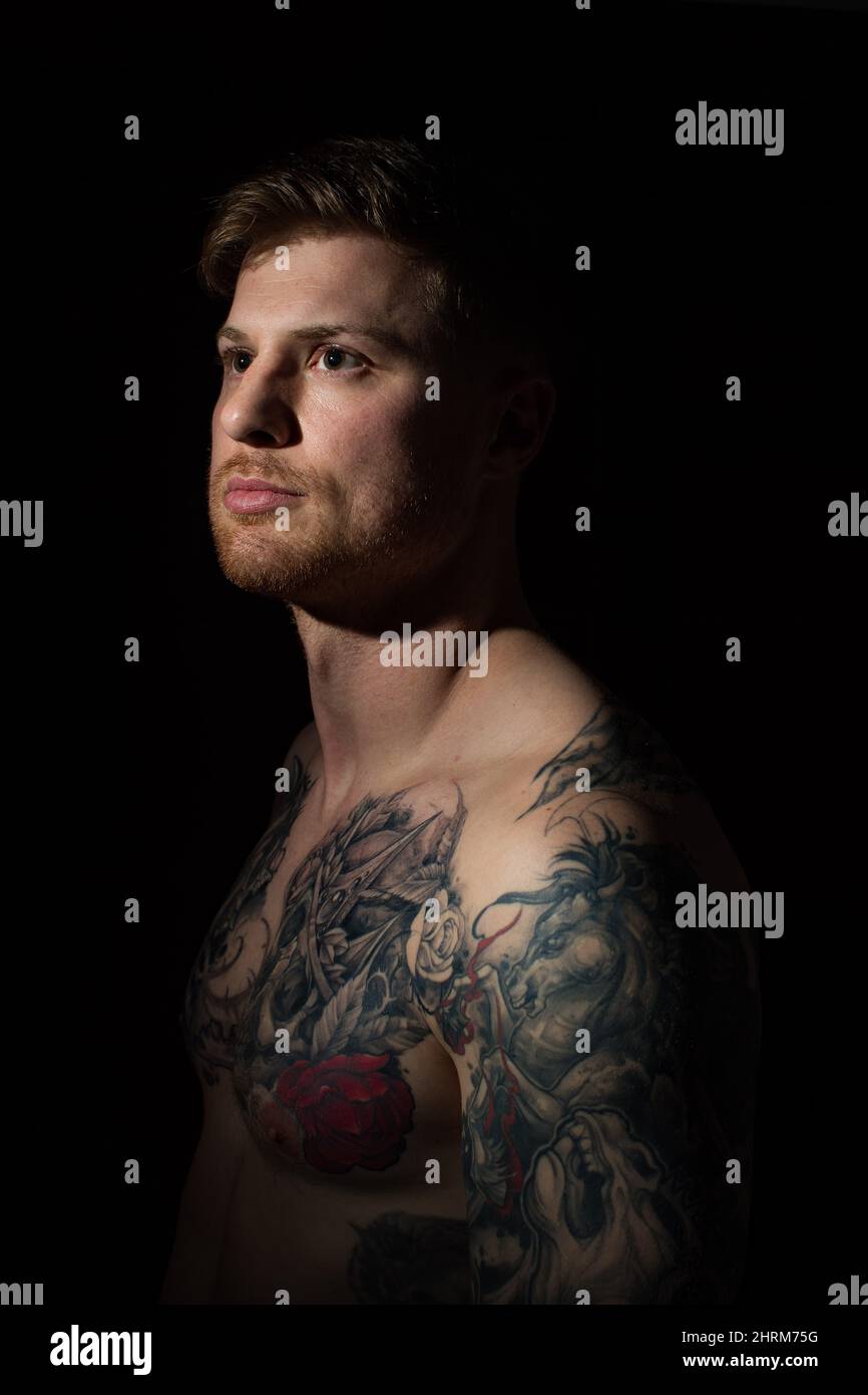 Russell Purdy, 33, who suffered from addictions for years before going ...