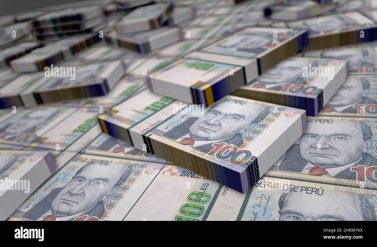 Peruvian sol banknotes hi-res stock photography and images - Alamy