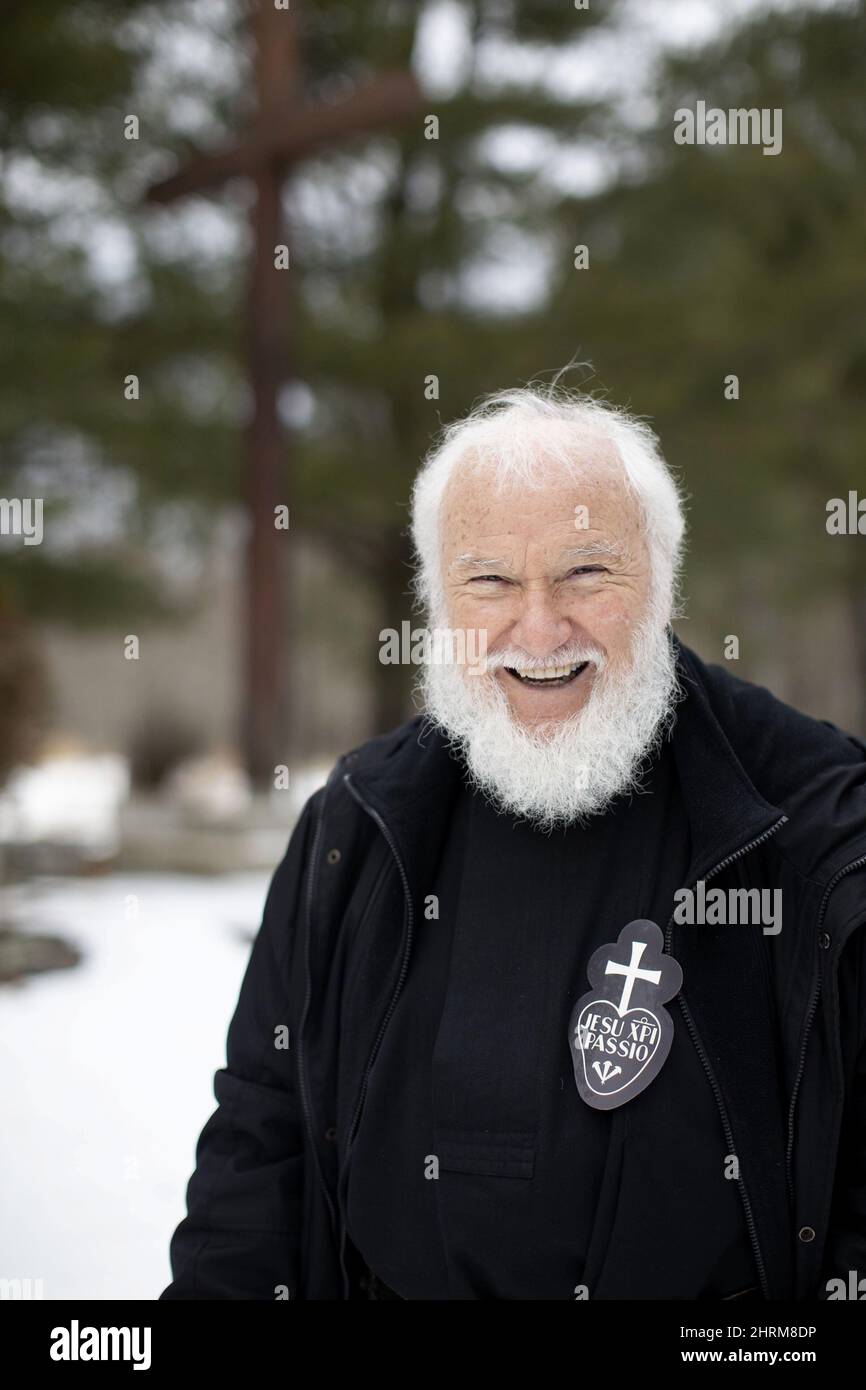 Father Claudio Piccinini, a Catholic priest and founder of "Teopoli ...