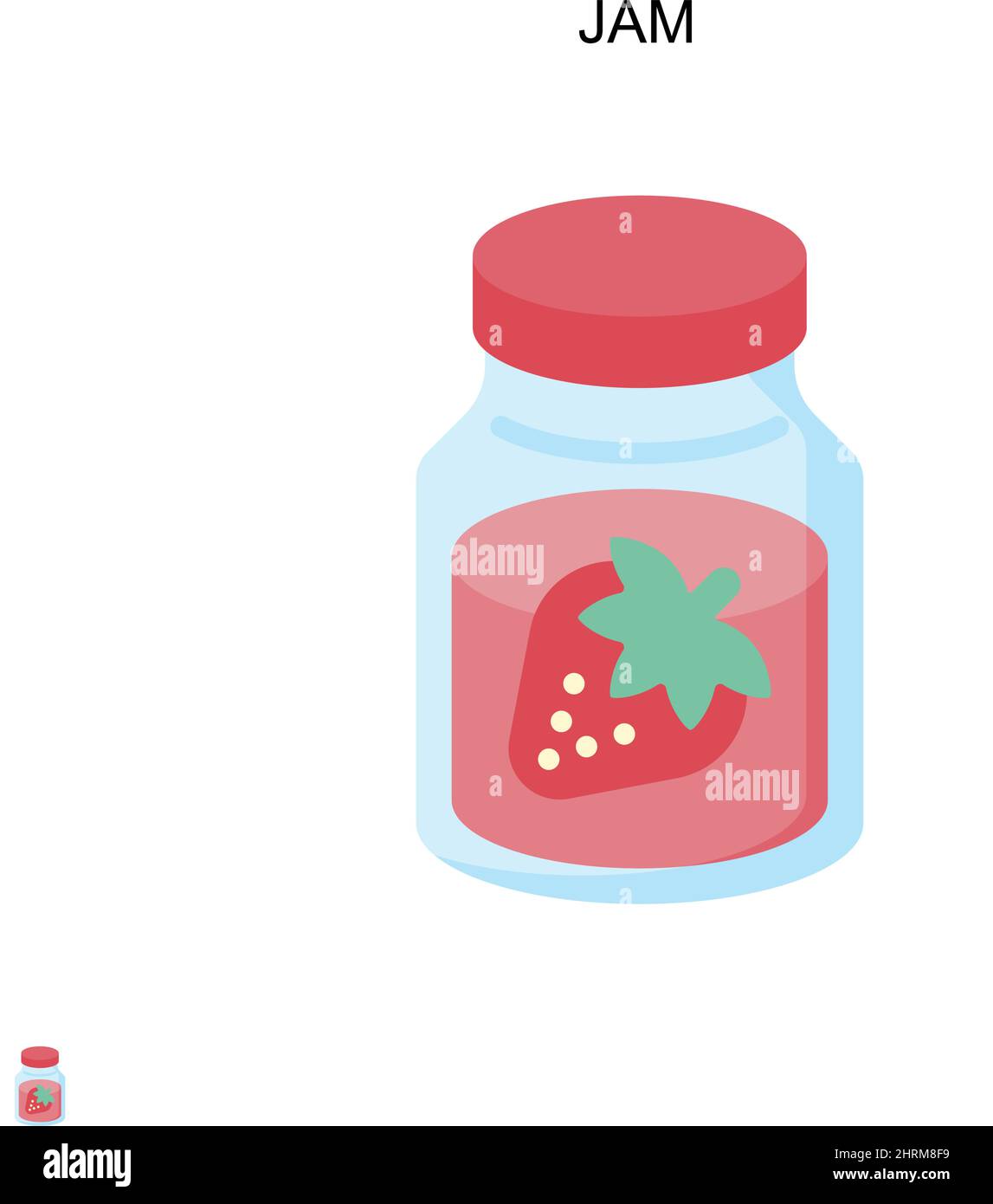 Fruity jelly bowl Stock Vector Images - Alamy