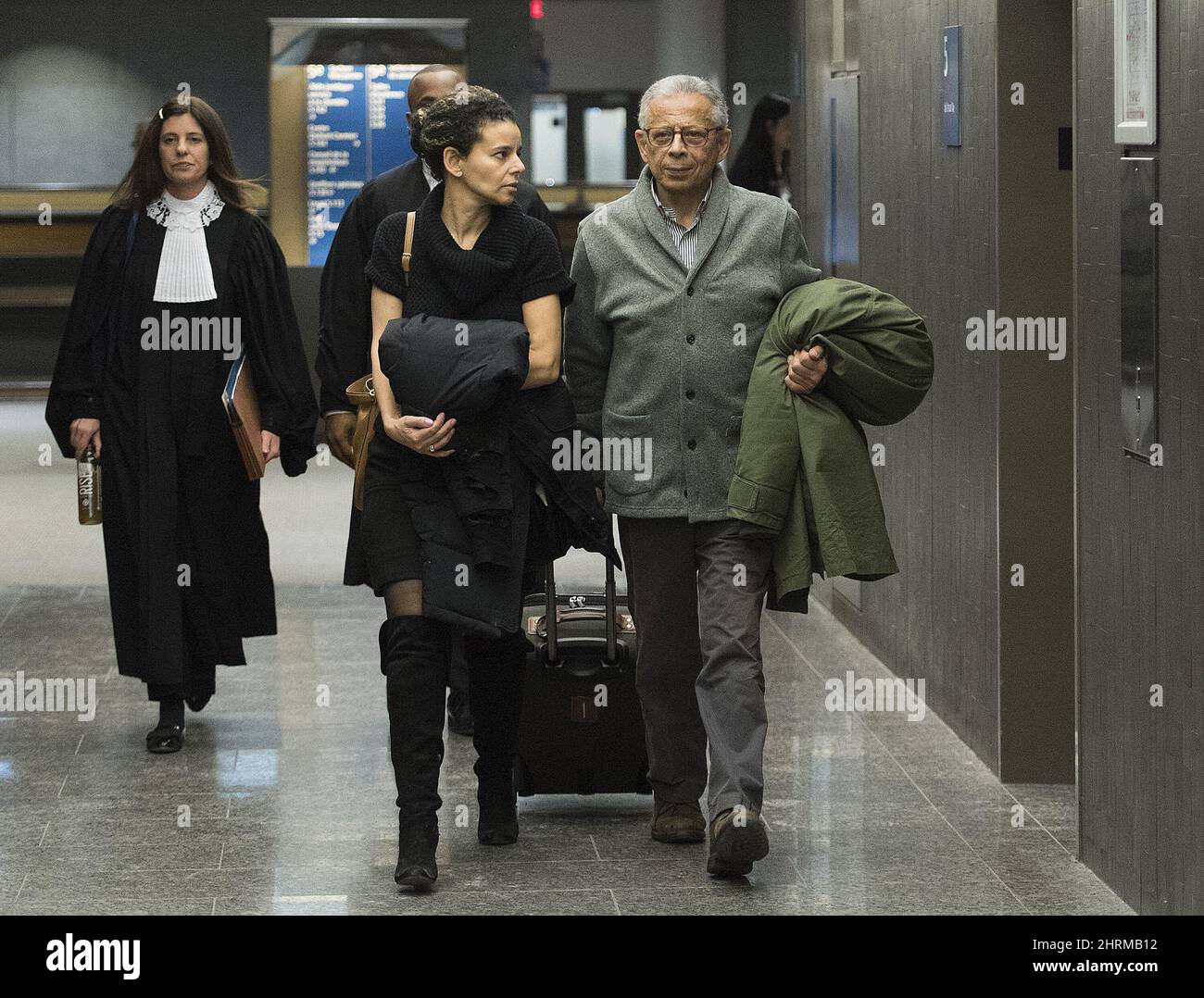 Former SNC-Lavalin executive Sami Bebawi arrives for sentencing at the ...