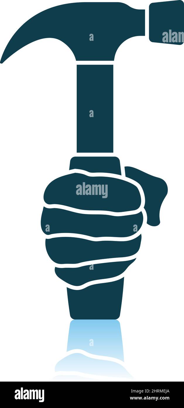 Labor Day Icon. Shadow Reflection Design. Vector Illustration Stock ...