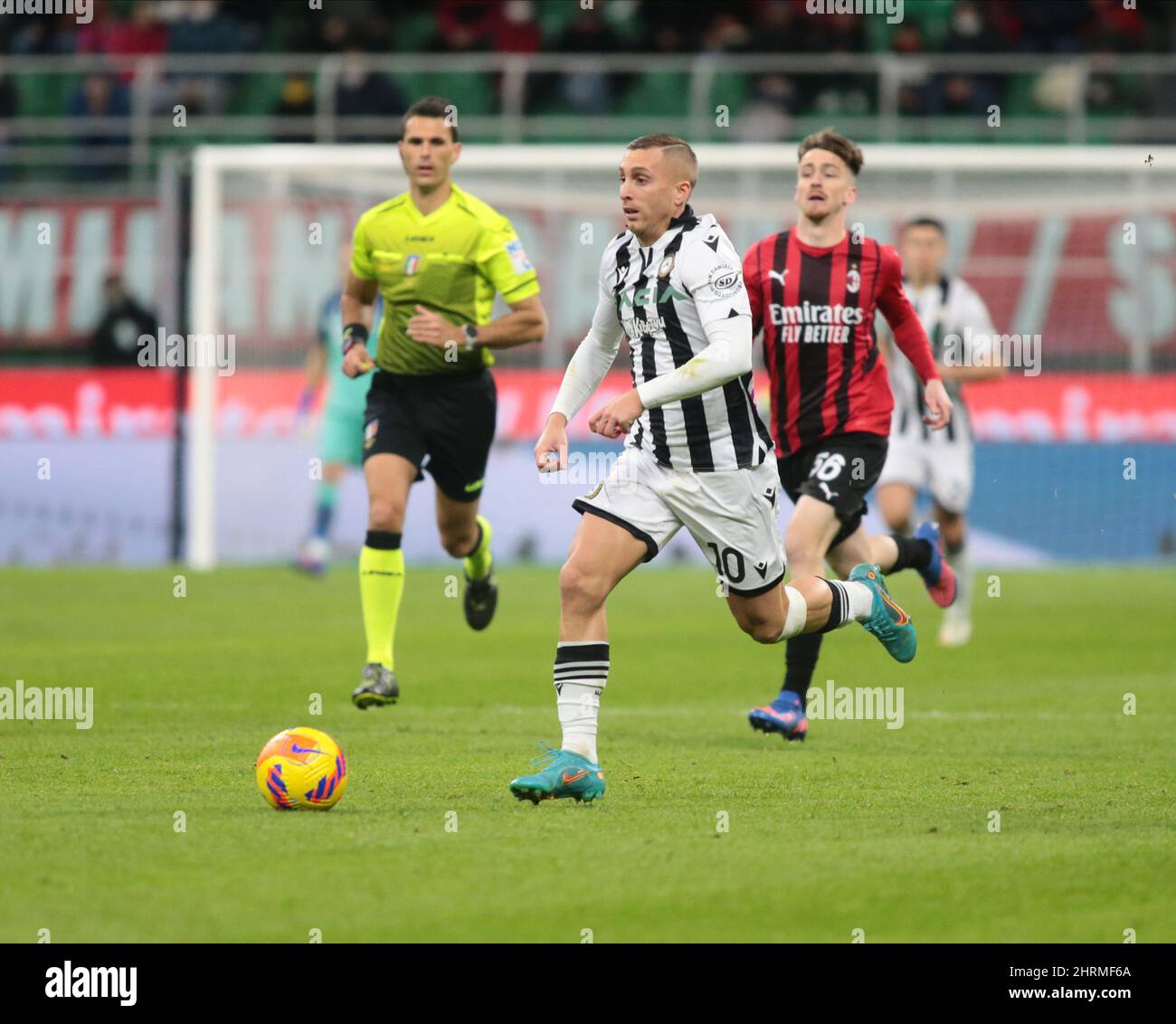 Gerard Deulofeu of Udinese Calcio during the Italian championship Serie A football match between ...