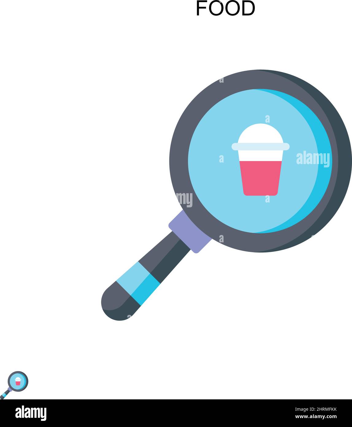 Salad bowl top view Stock Vector Images - Alamy