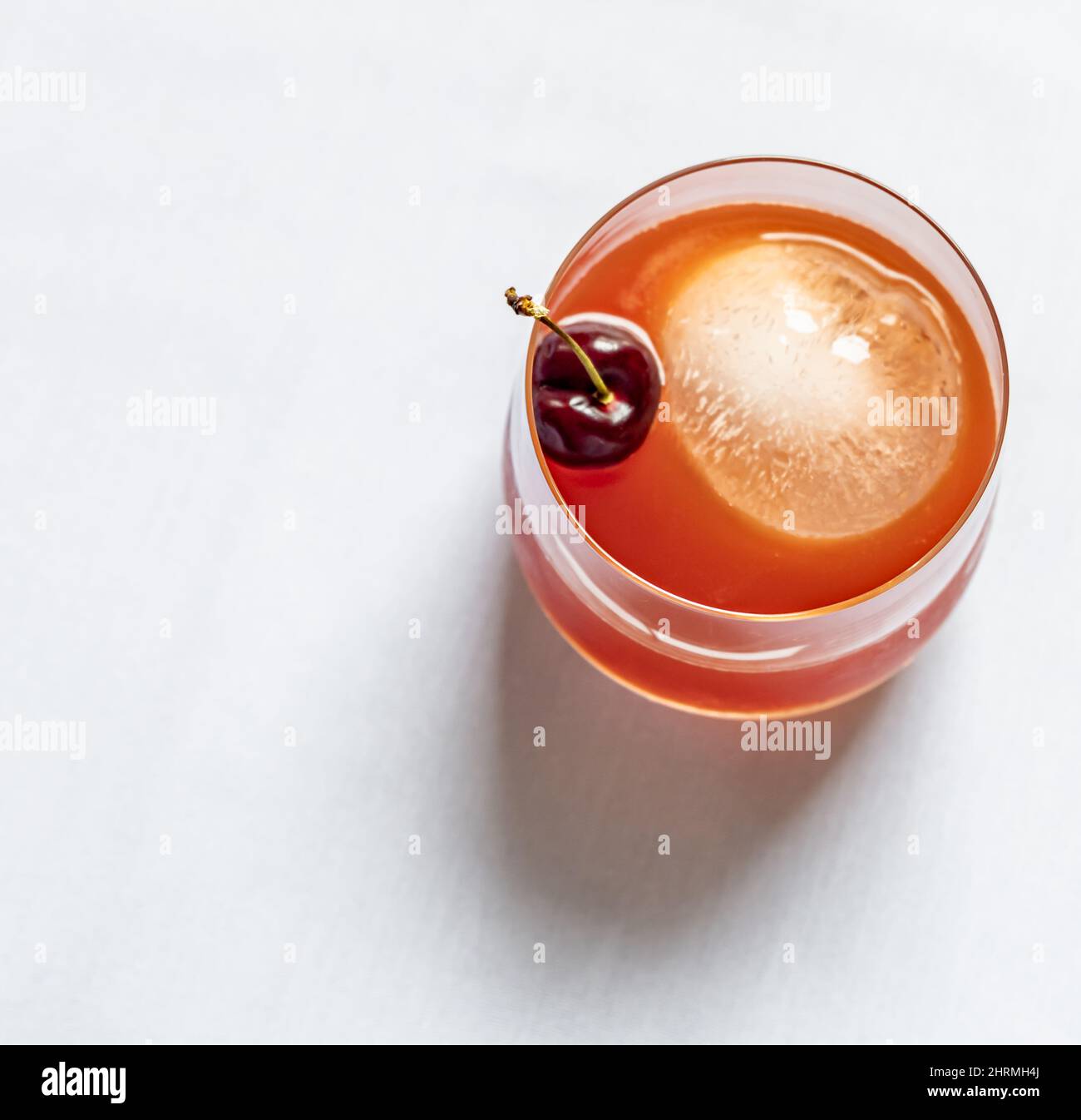 Cocktail menu from above hi-res stock photography and images - Alamy