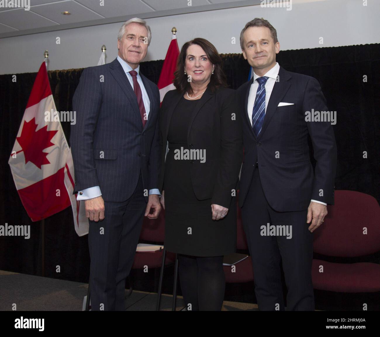 Newfoundland and Labrador Premier Dwight Ball, NL Natural Resources ...