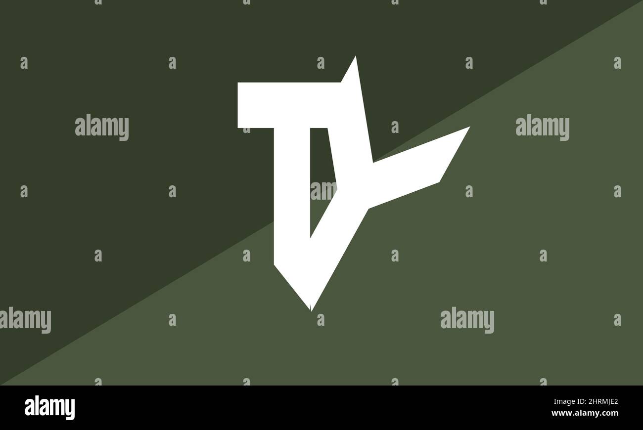 Alphabet letters Initials Monogram logo TY, YT, T and Y Stock Vector ...