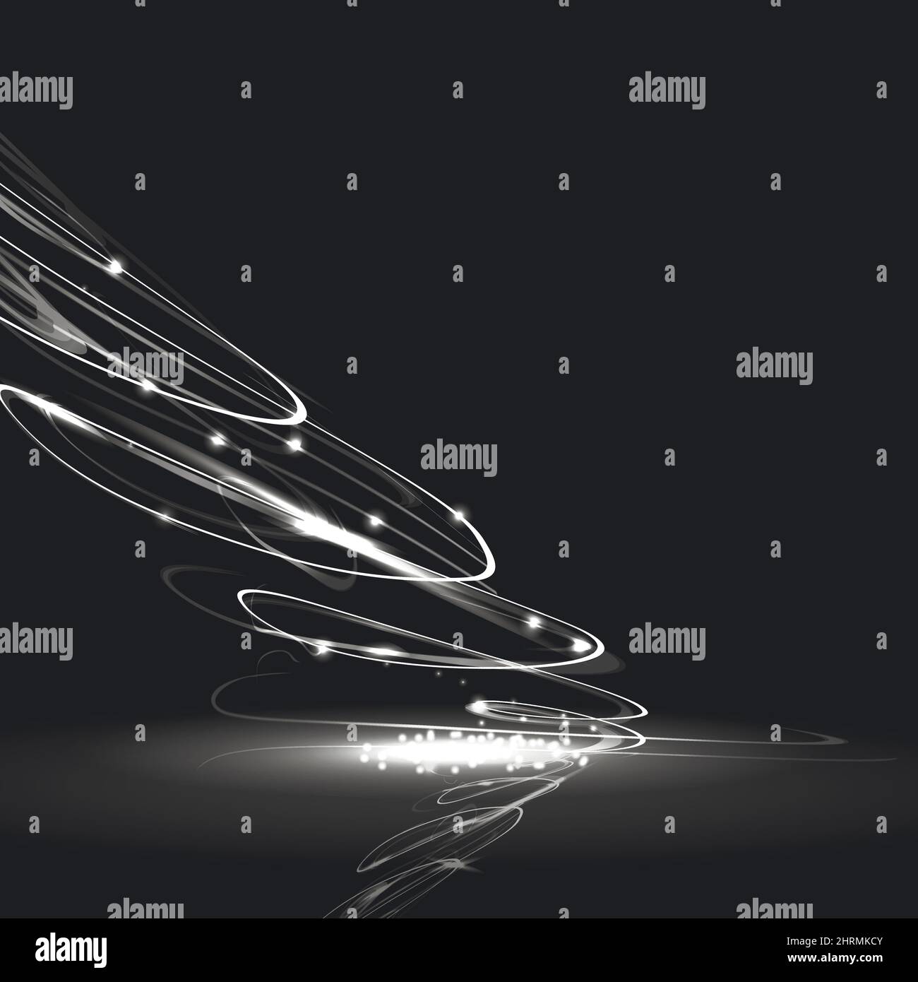 Blur lens flare effect Black and White Stock Photos & Images - Alamy