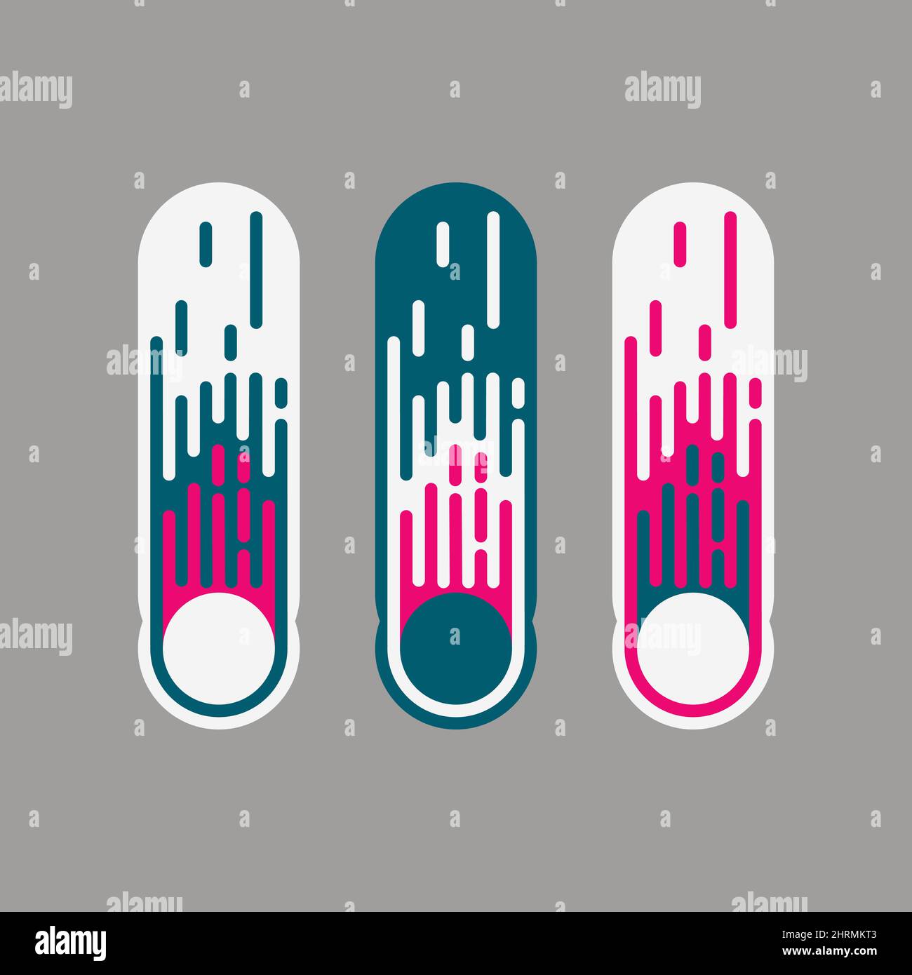 Comet Icon set Stock Vector Image & Art - Alamy