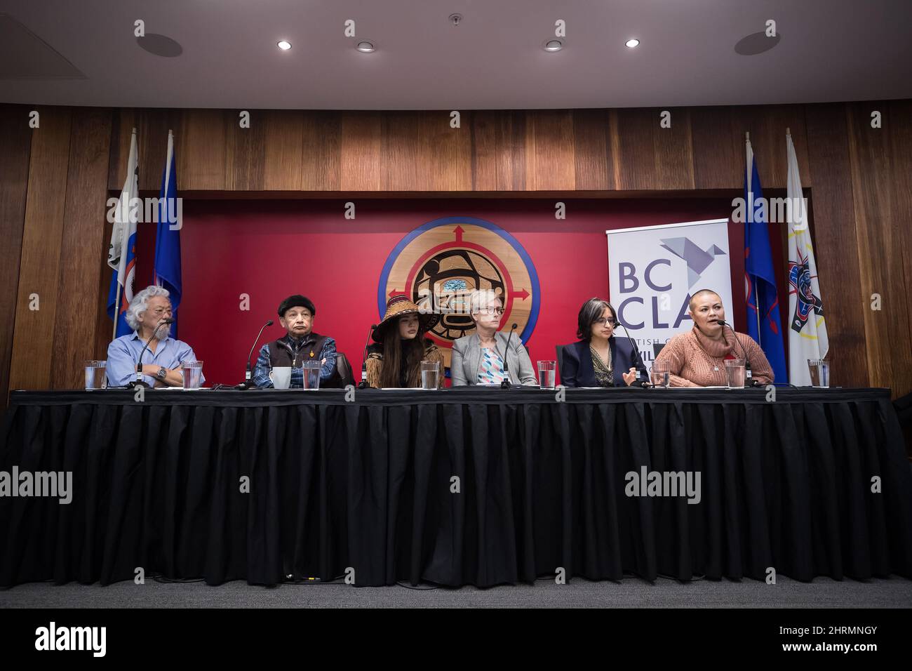 Environmental activist David Suzuki, from left to right, Grand Chief ...