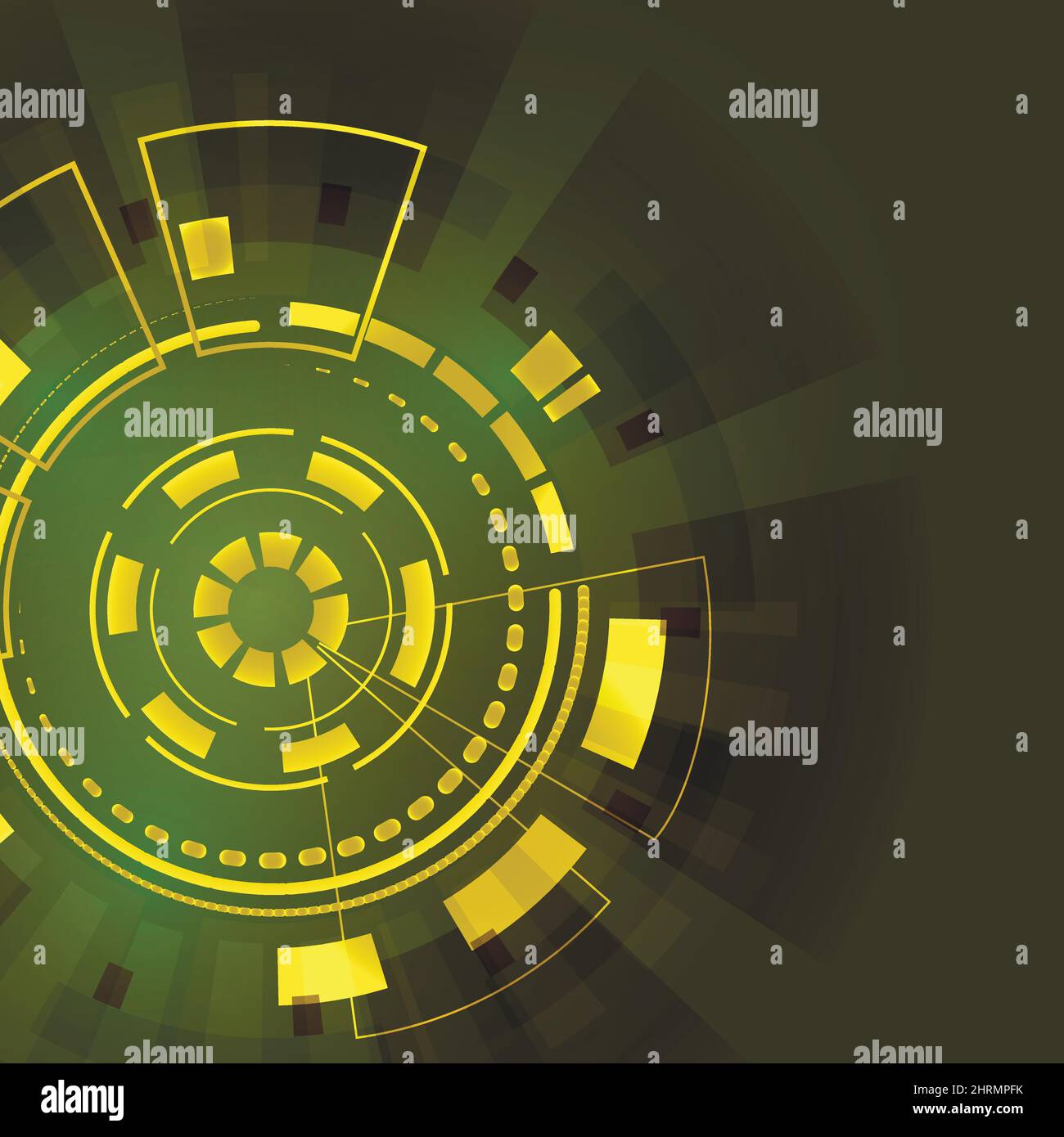 Abstract technology round. Vector background Stock Vector Image & Art ...