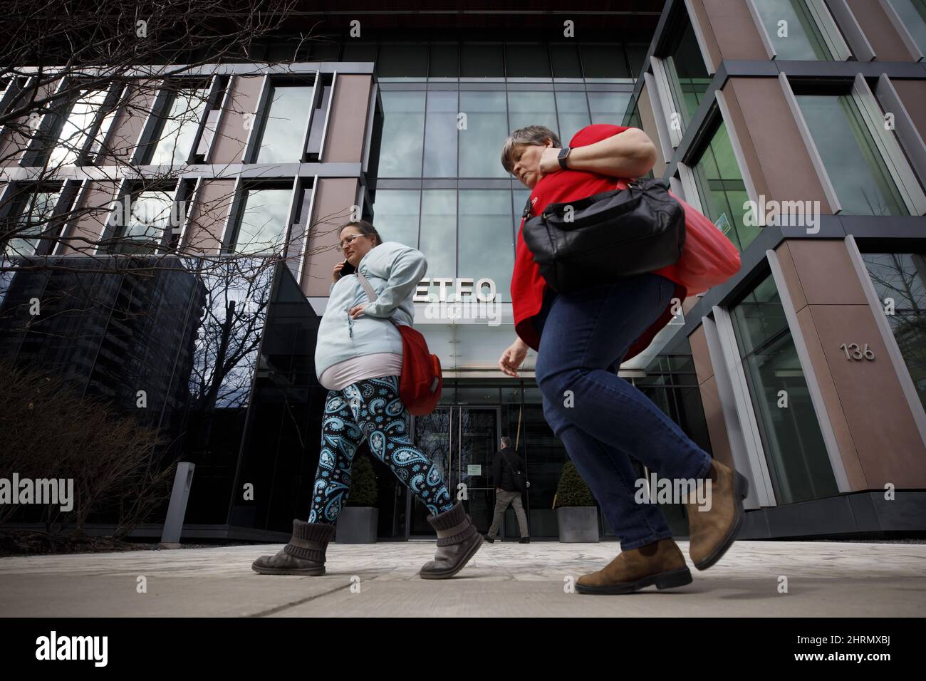 Elementary Teachers' Federation of Ontario (ETFO) headquarters is seen ...