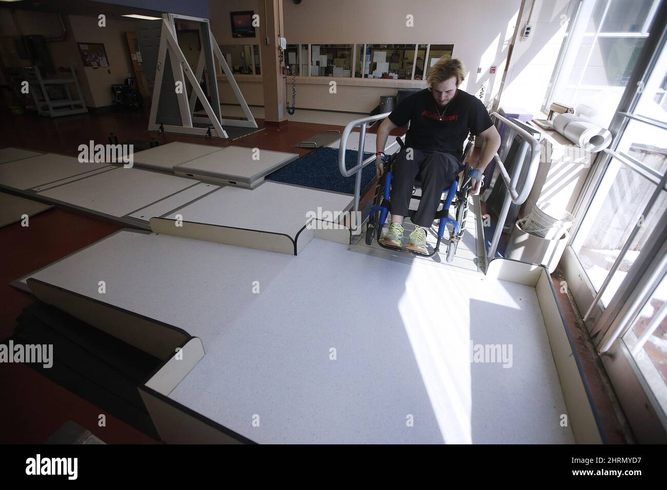 Reese Ketler, a 19-year-old who was paralyzed during a hockey game in ...