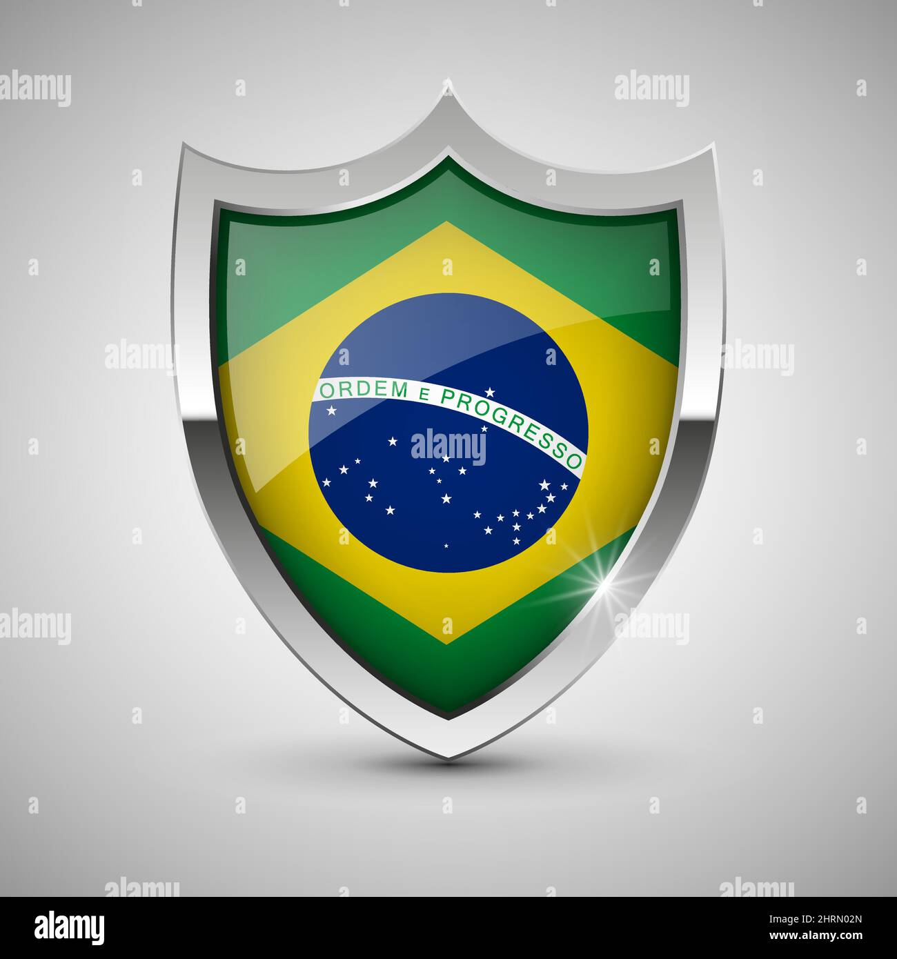 Brazilian shield Stock Vector Images - Alamy