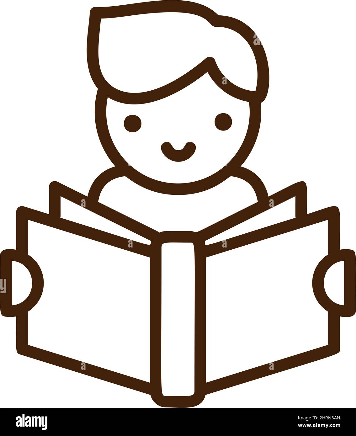 Cartoon boy icon Cut Out Stock Images & Pictures - Alamy