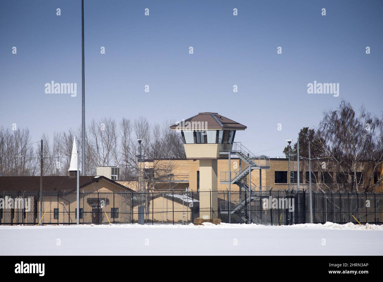 The Bowden Institution medium security facility near Bowden, Alta ...