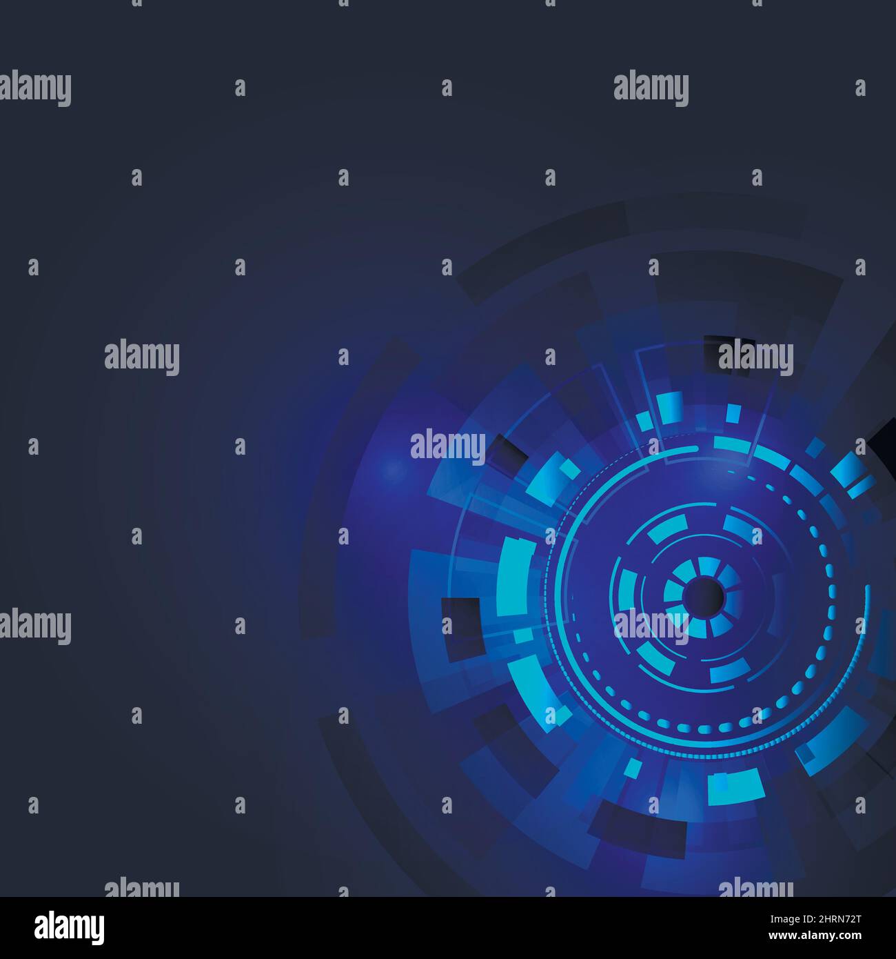 Abstract technology round. Vector background Stock Vector Image & Art ...