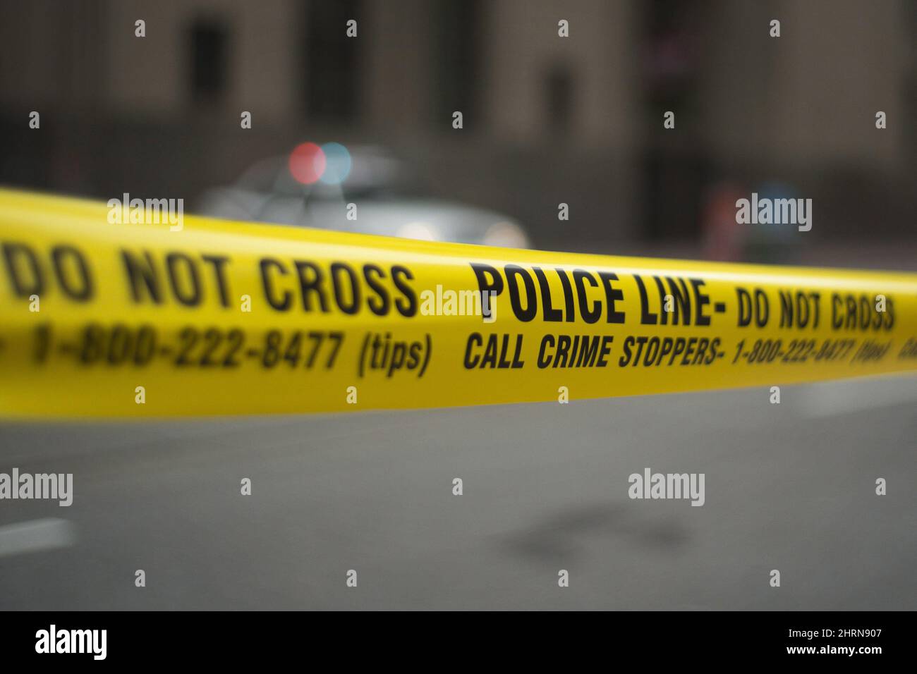 Police tape is shown in Toronto Tuesday, May 2, 2107. THE CANADIAN ...