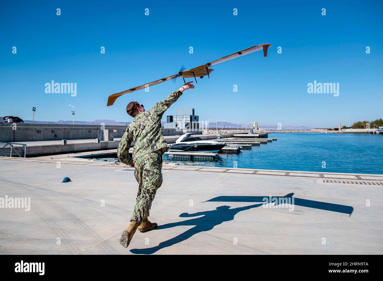Aqaba, Jordan. 13th Feb, 2022. Lt. j.g. Jay Faylo assigned to Task ...