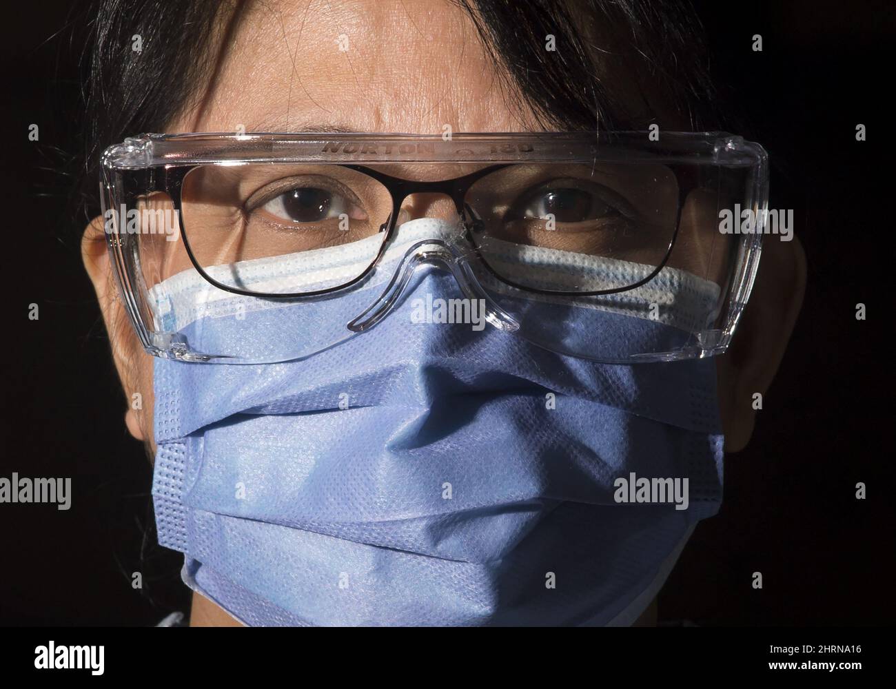 Registered nurse Maria Alonzo is photographed at St. Paul's hospital in ...