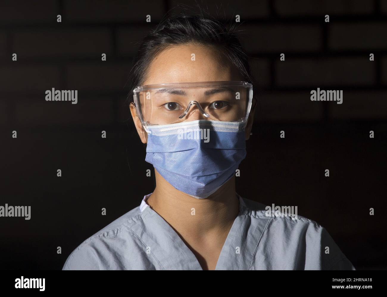 Registered nurse Chrizel Manliclic is photographed at St. Paul's ...