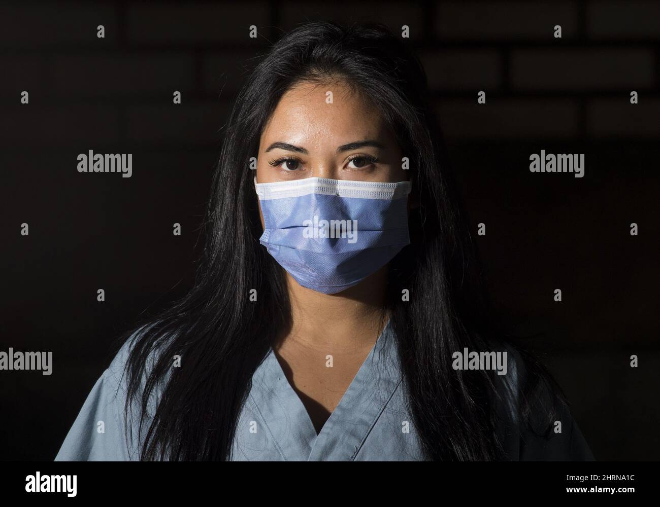 Registered nurse Leah Ventura is photographed at St. Paul's hospital in ...