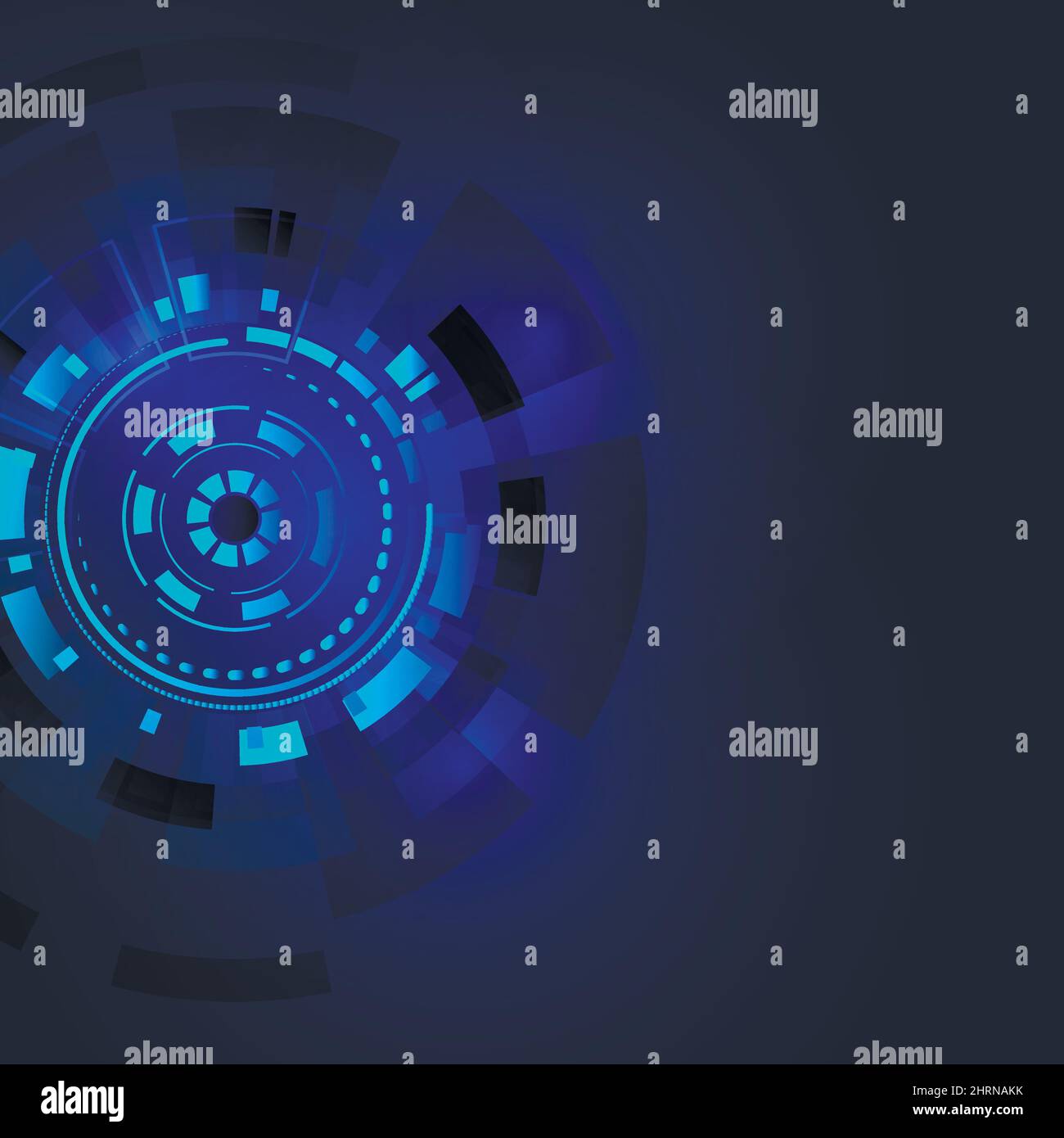 Abstract technology round. Vector background Stock Vector Image & Art ...