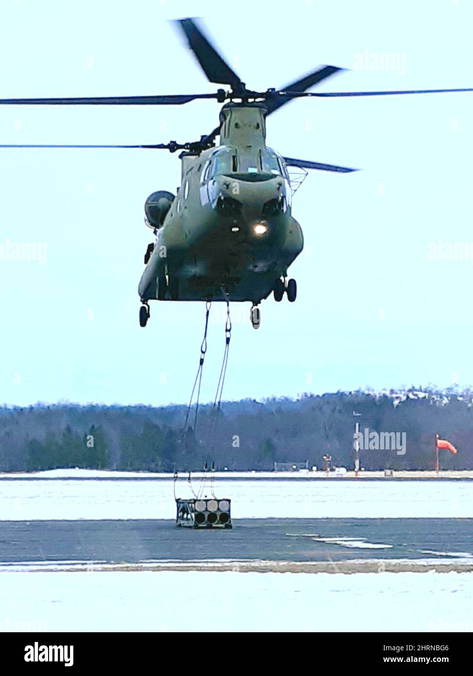 An aircrew with the 7th Battalion, 158th Aviation Regiment of New ...