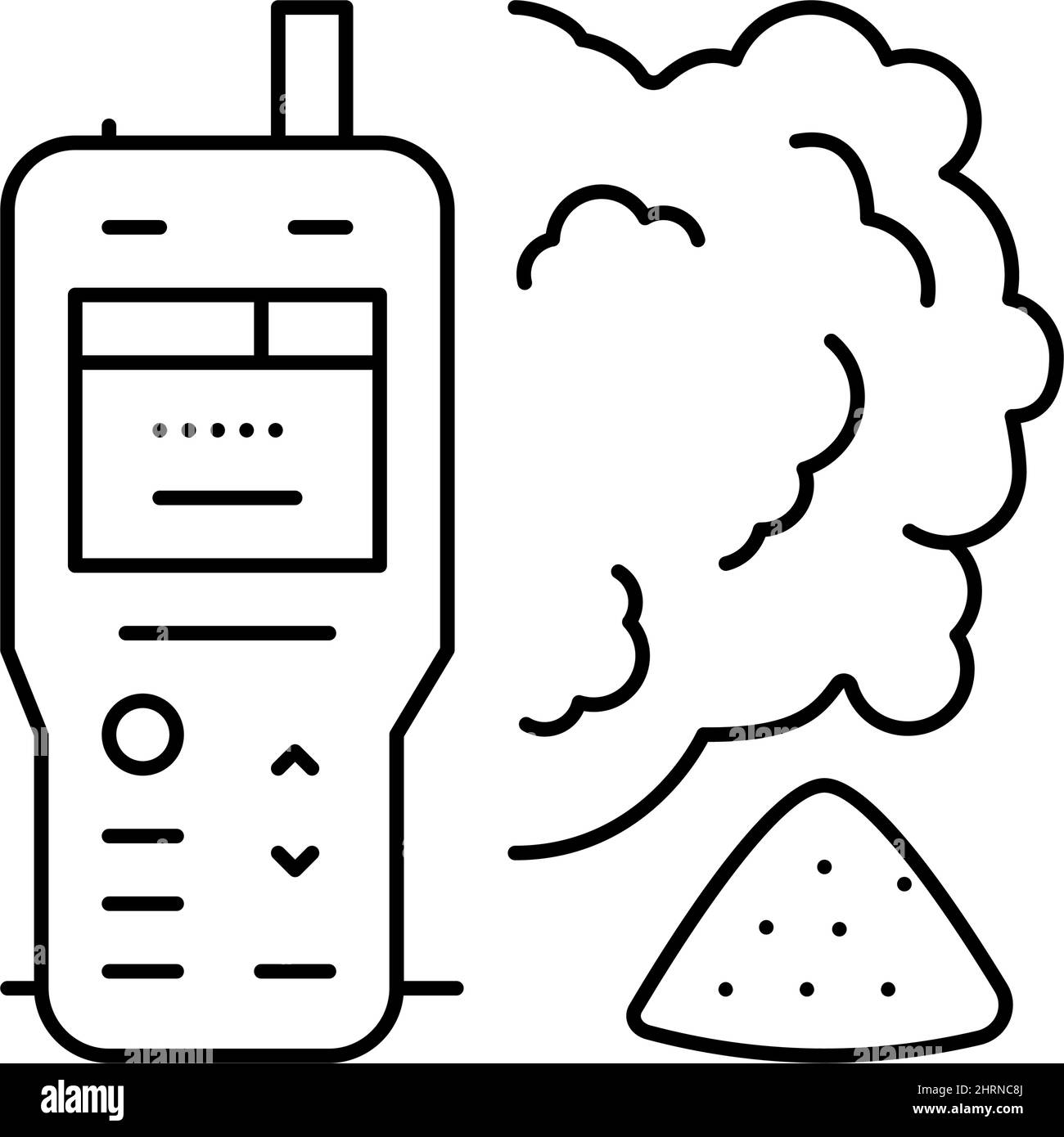 air dust quality line icon vector illustration Stock Vector Image & Art ...