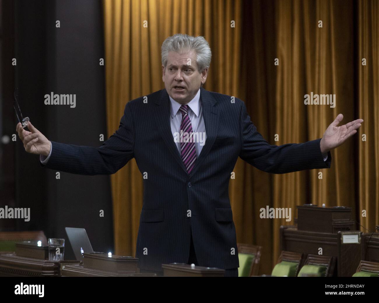 NDP MP Charlie Angus rises during a sitting of the House of Commons ... NDP MP Charlie Angus rises during a sitting of the House of Commons ...