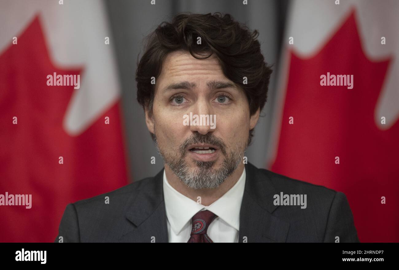 Prime Minister Justin Trudeau announces a ban on military style assault ...