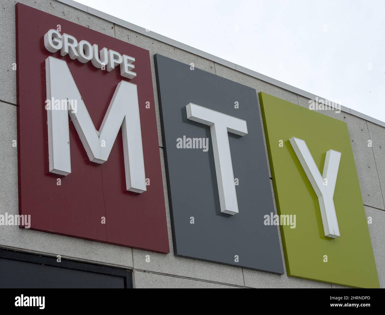 The Groupe MTY offices are seen in Montreal on January 23, 2020. THE ...