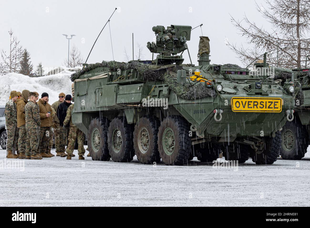Joint forces attend U.S. Stryker armored vehicle familiarization ...