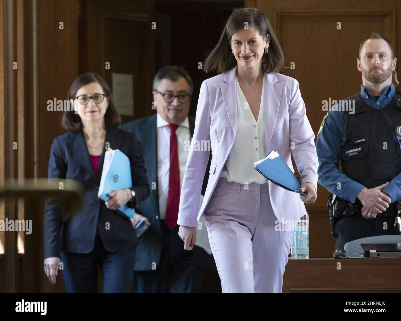 Quebec Deputy premier and Public Security Minister Genevieve Guilbault ...