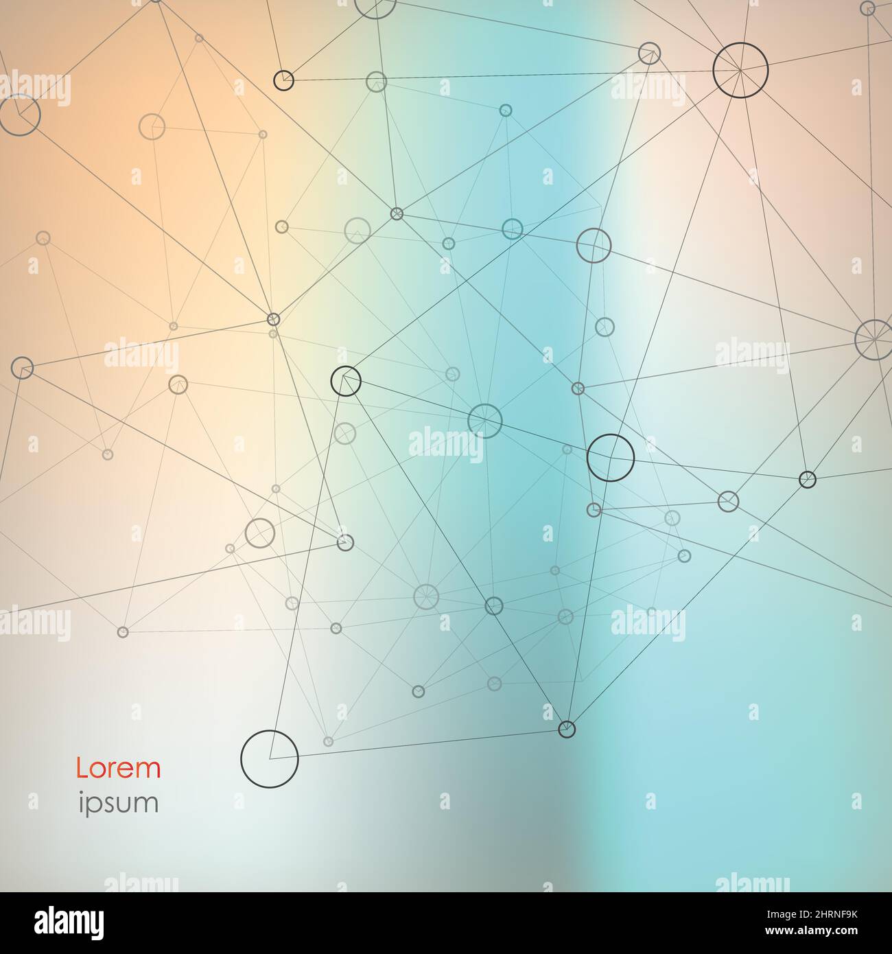Communication abstract vector. Network background Stock Vector Image ...