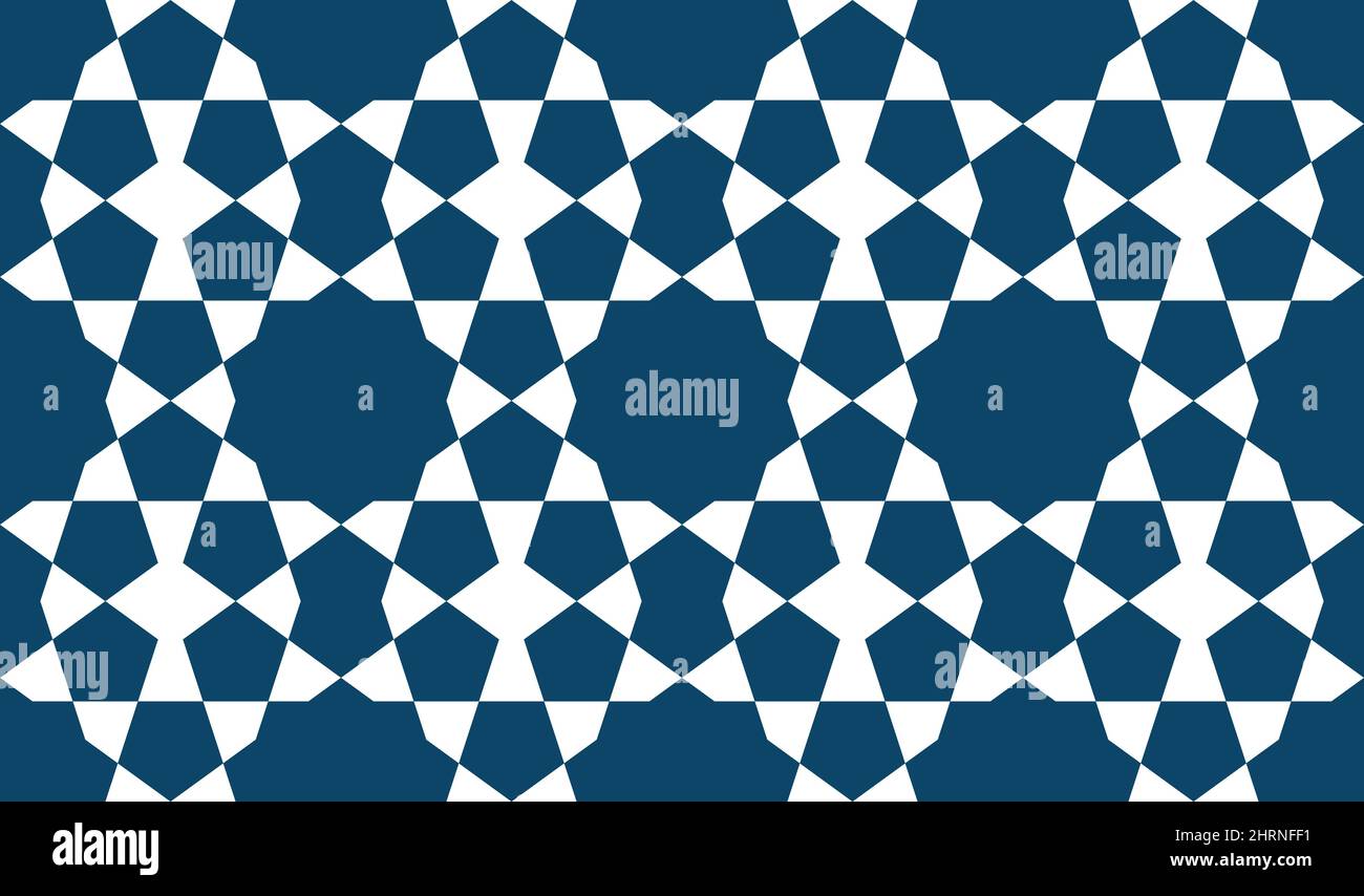 Persian geometric mosaic pattern for Ramadan card Stock Vector Image ...