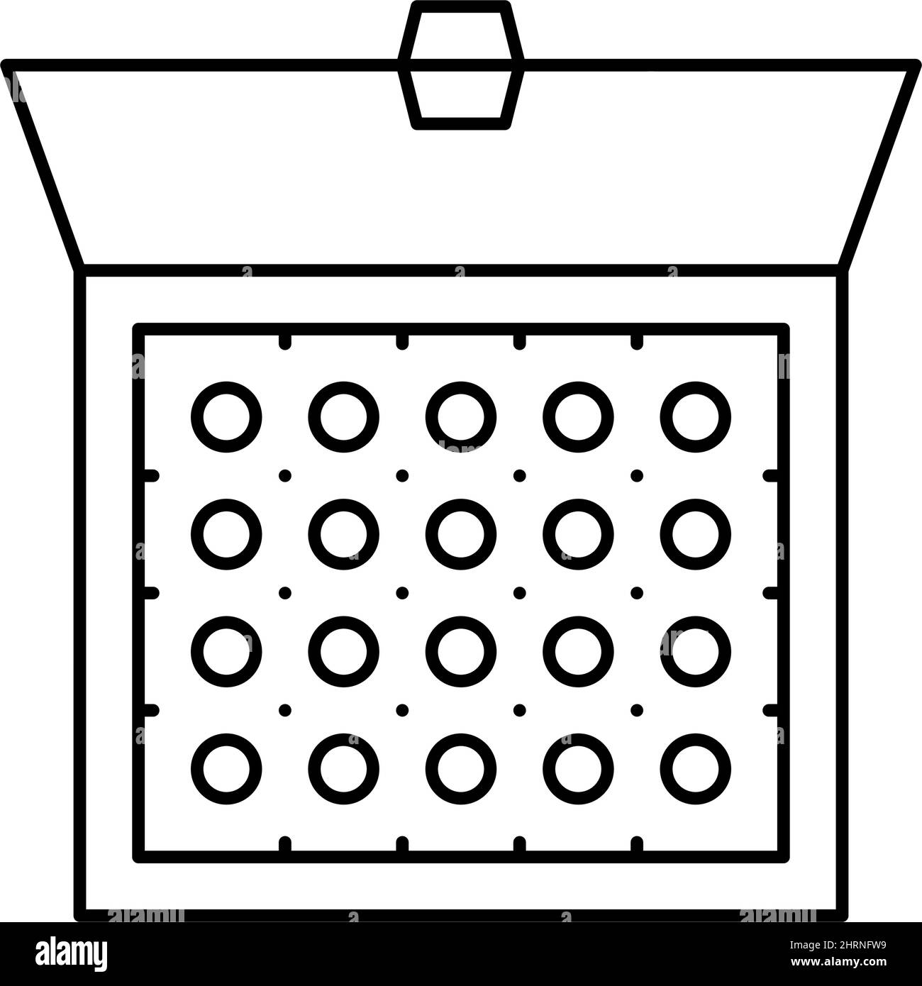 candy box line icon vector illustration Stock Vector Image & Art - Alamy