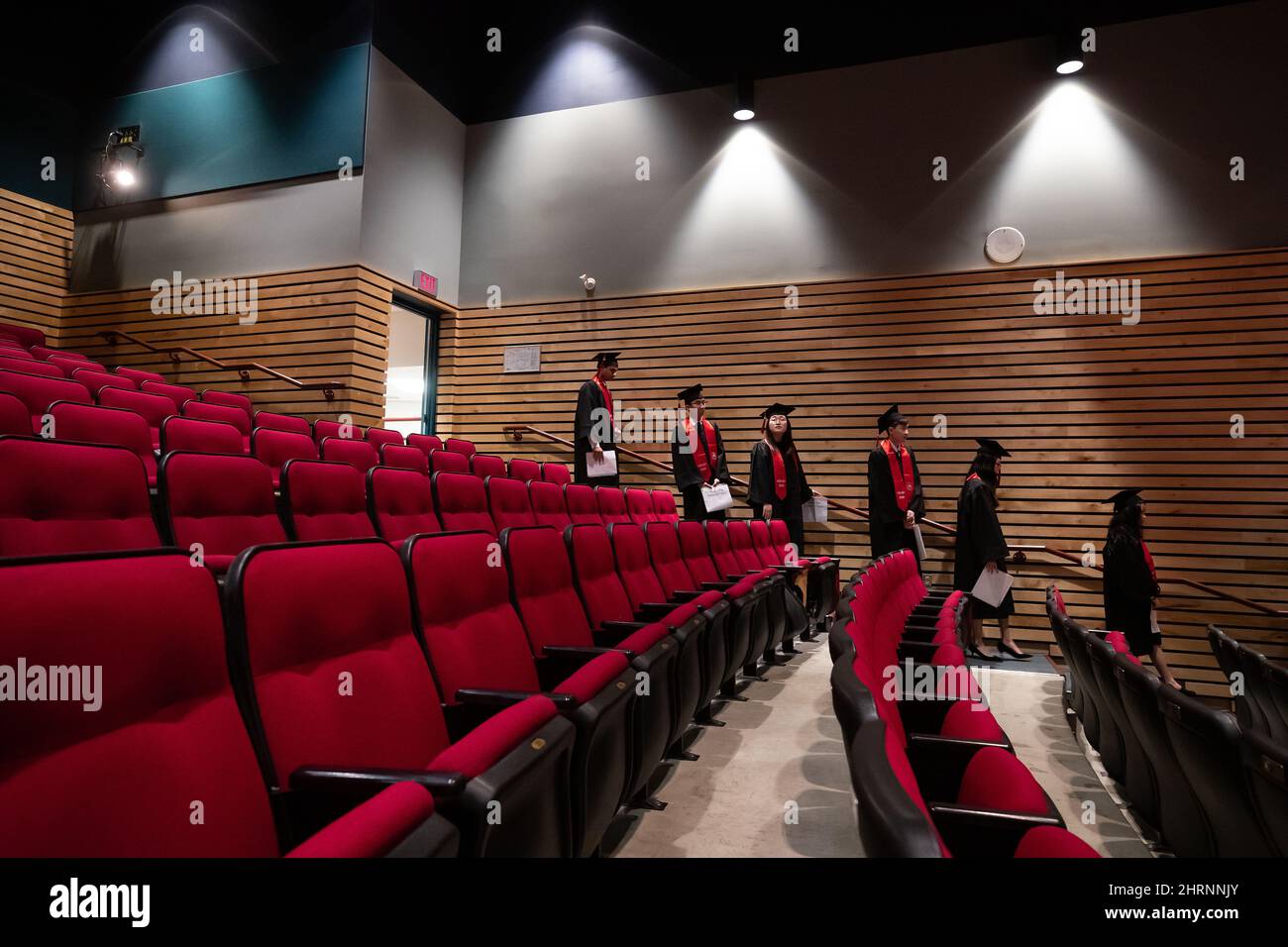 Graduation Stage Empty