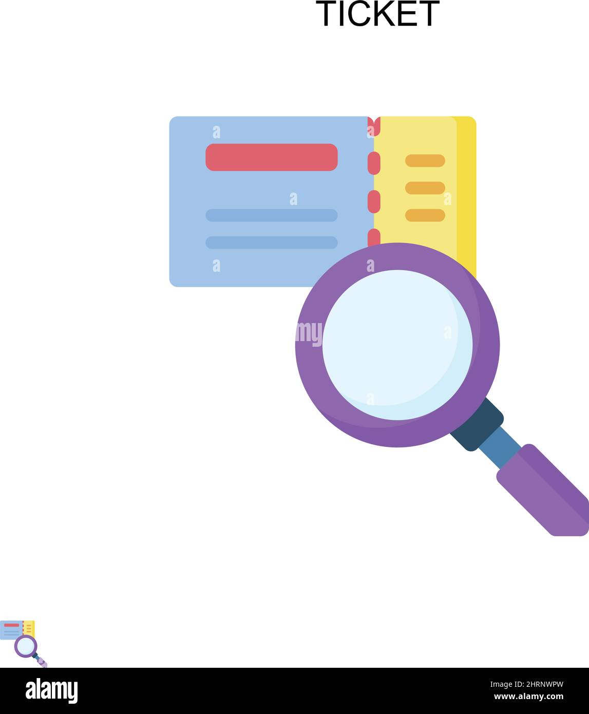 Ticket symbol Stock Vector Images - Alamy