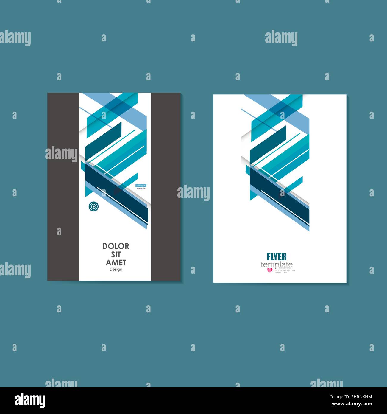 brochures template with abstract design lines Stock Vector Image & Art ...