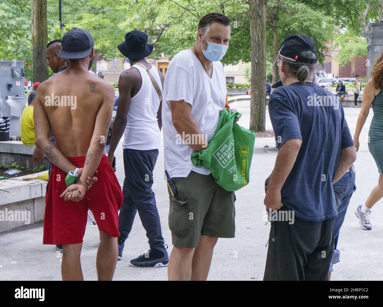 Resilience Montreal project co-ordinator Dave Chapman chats with ...