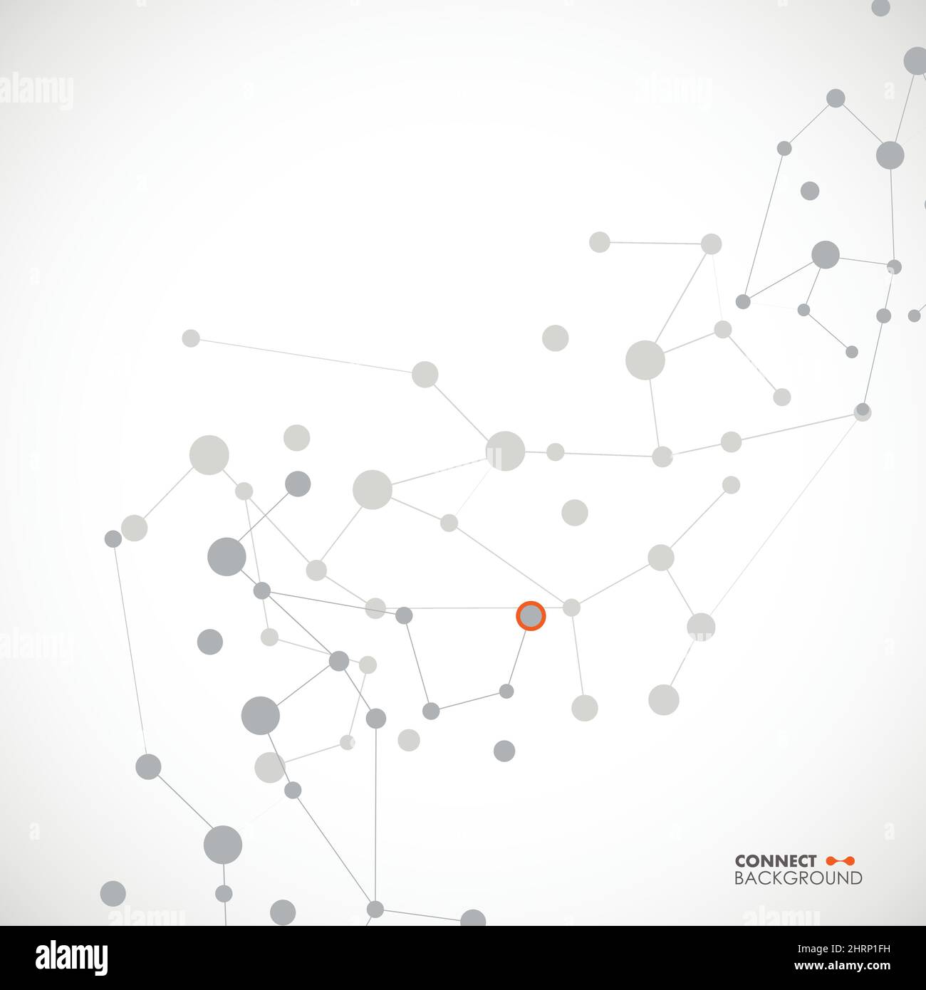 Vector illustration molecules, network and connection Stock Vector ...