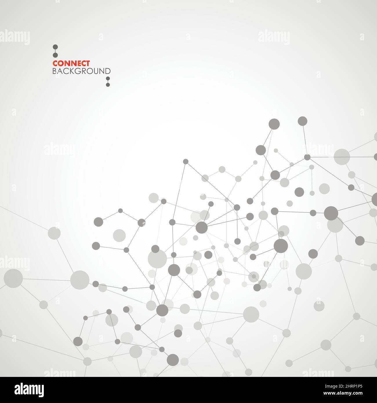 Vector illustration molecules, network and connection Stock Vector ...