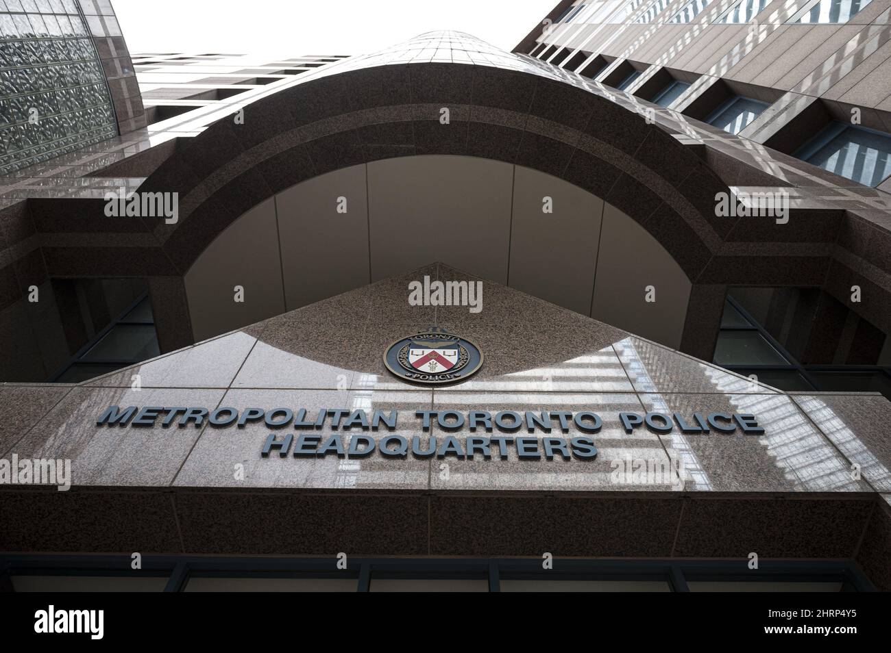The Toronto Police Services headquarters, in Toronto, on Friday, Aug. 9 ...