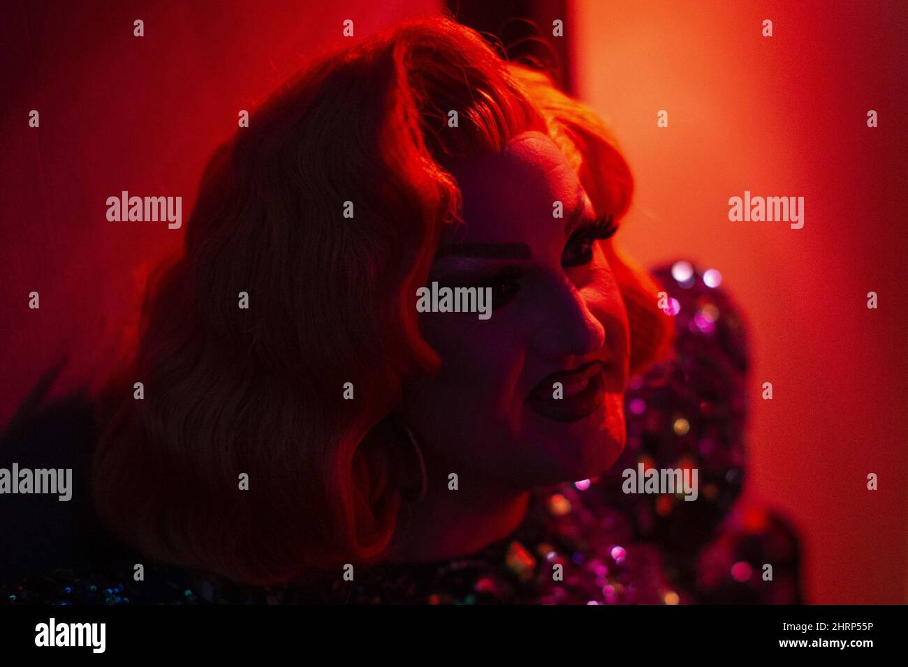 Drag Queen Miss Conception (aka Kevin Levesque) is photographed at ...