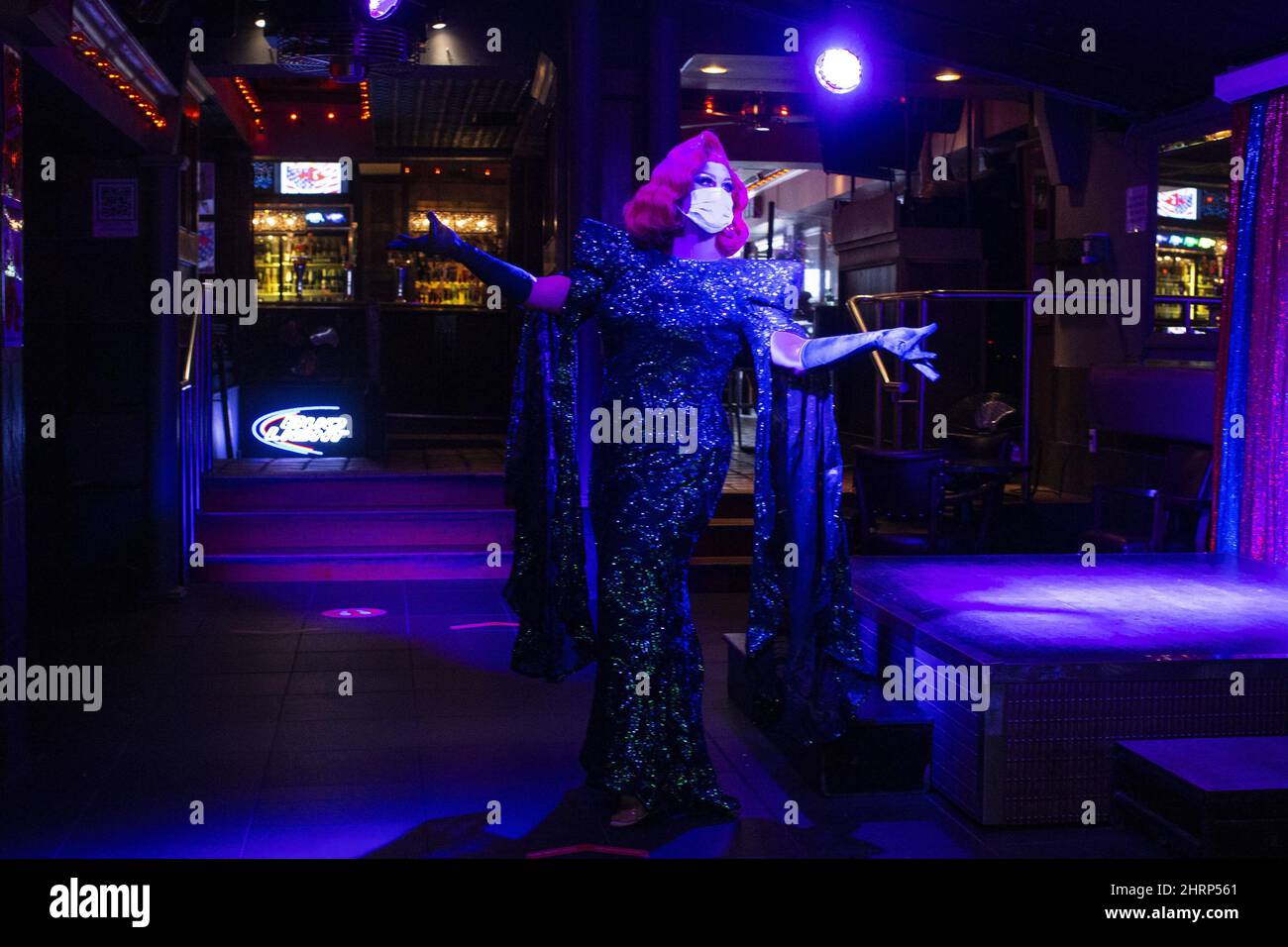 Drag Queen Miss Conception (aka Kevin Levesque) is photographed at ...