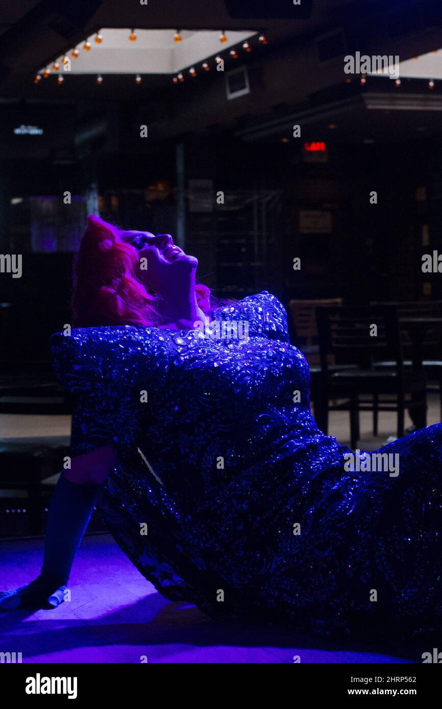 Drag Queen Miss Conception (aka Kevin Levesque) is photographed at ...